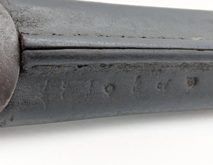 Original Leather 1907 Siamese Smiling Tiger marked Scabbards. - Arms ...