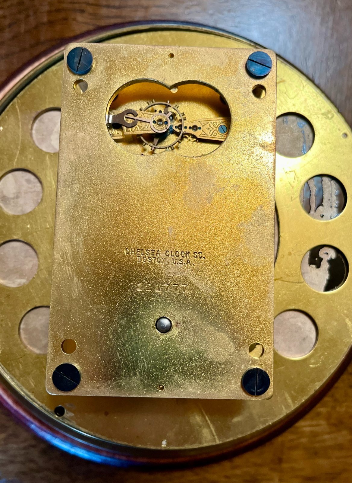 WW1 US Navy Bulkhead Clock Info Please - Sailors, navies and the war at ...