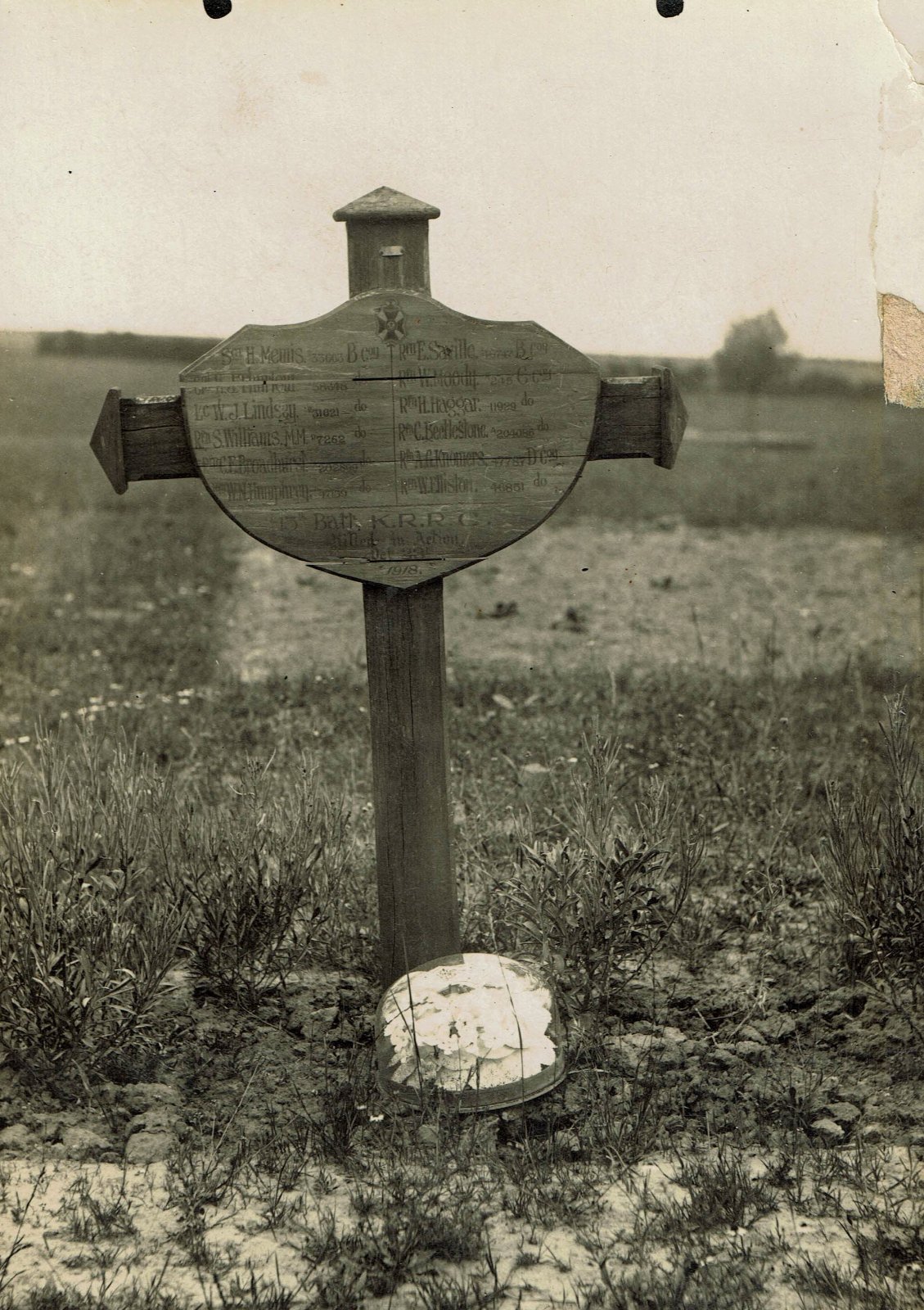Memorial to 13th Bn KRRC at Beaurain - Soldiers and their units - The ...