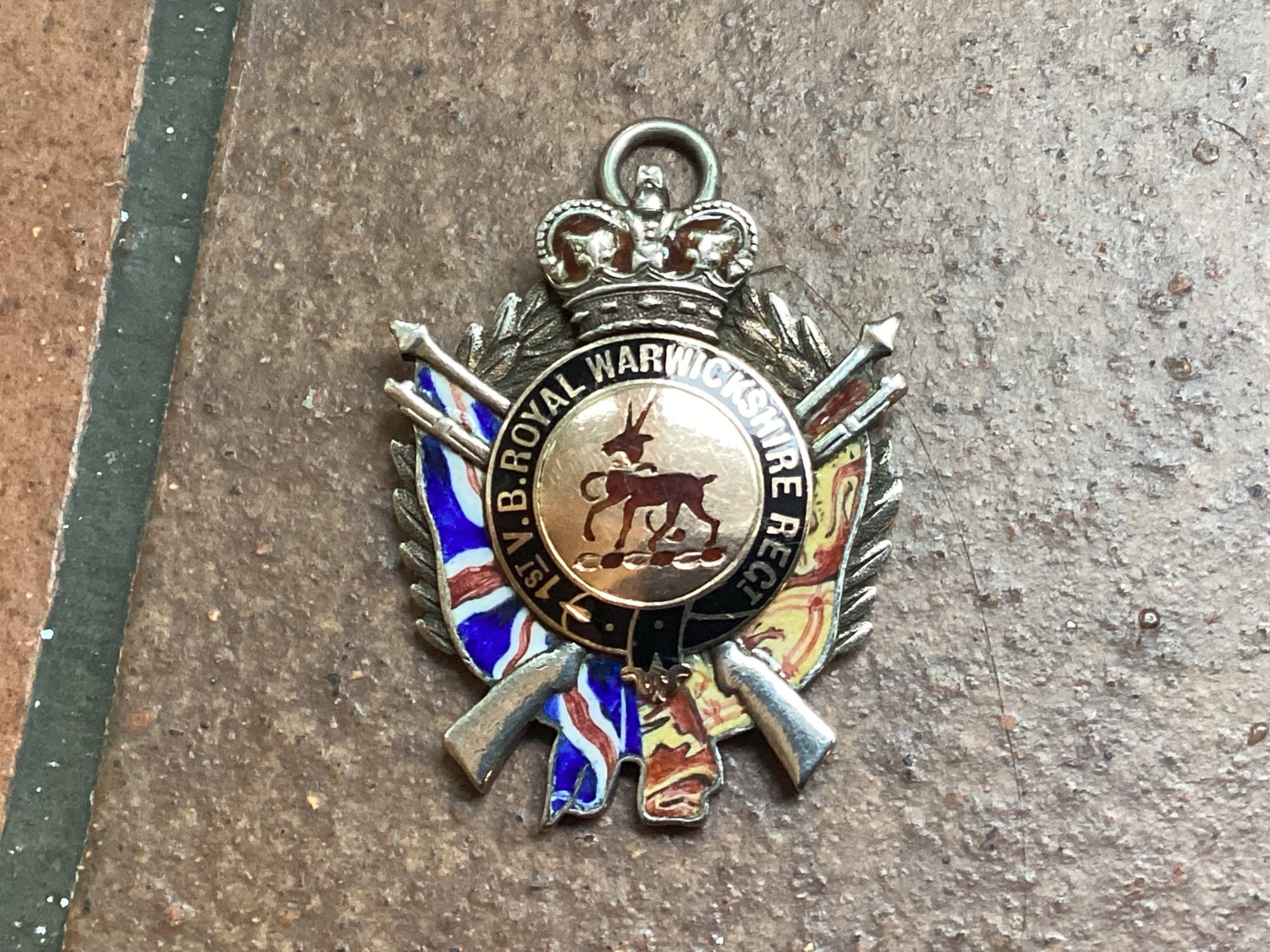 Boer war watch fob….Sgt Edward James Knight. 1st V.B. Royal ...