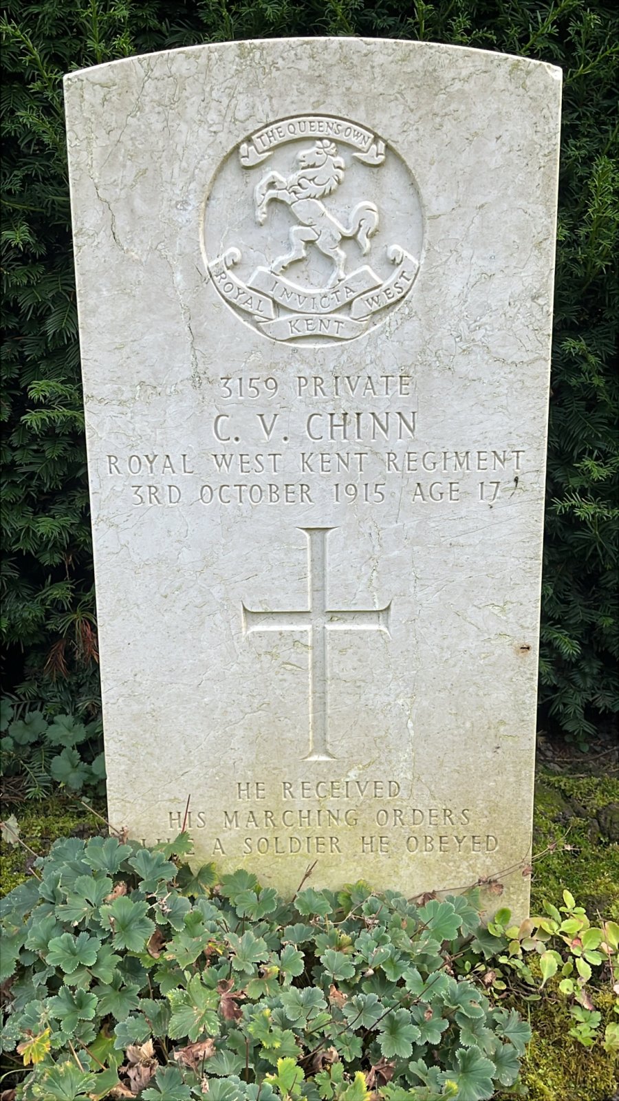 Searching for Charles Victor Chinn - Soldiers and their units - The ...