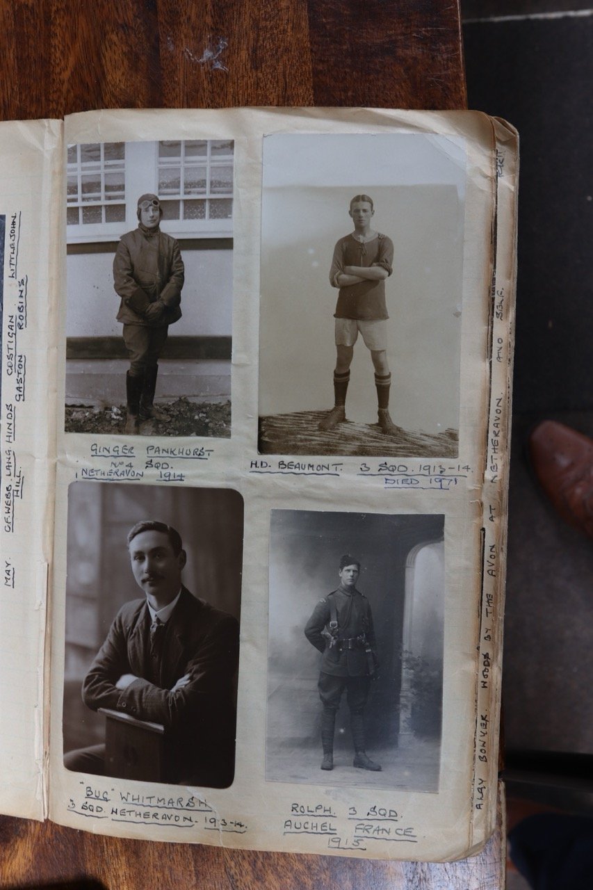 Interesting Scap book of RFC Air Mechanic - Air personnel and the war ...