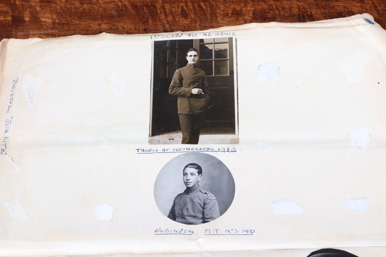 Interesting Scap book of RFC Air Mechanic - Air personnel and the war ...