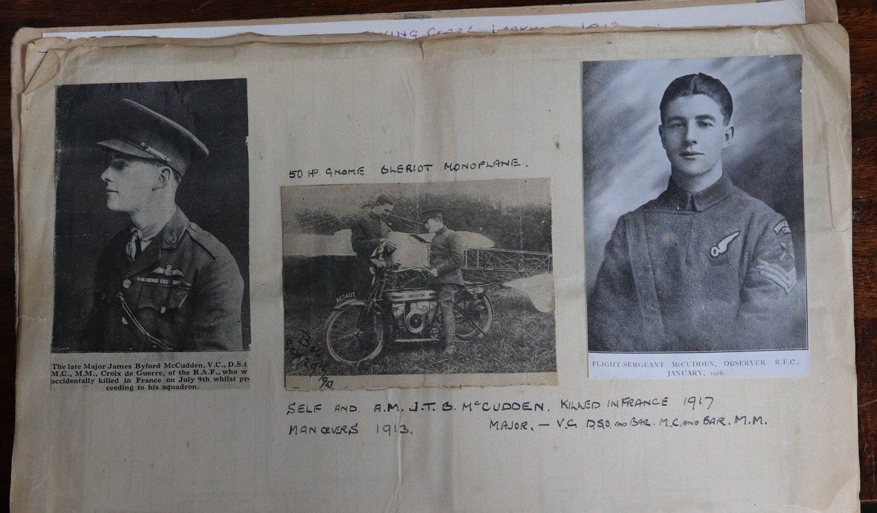 Interesting Scap book of RFC Air Mechanic - Air personnel and the war ...