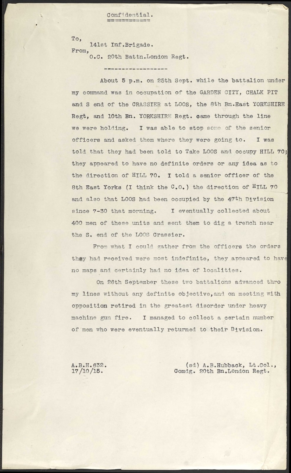 Brig Gen Ernest Berdoe Wilkinson - 62 Brigade - Soldiers and their ...