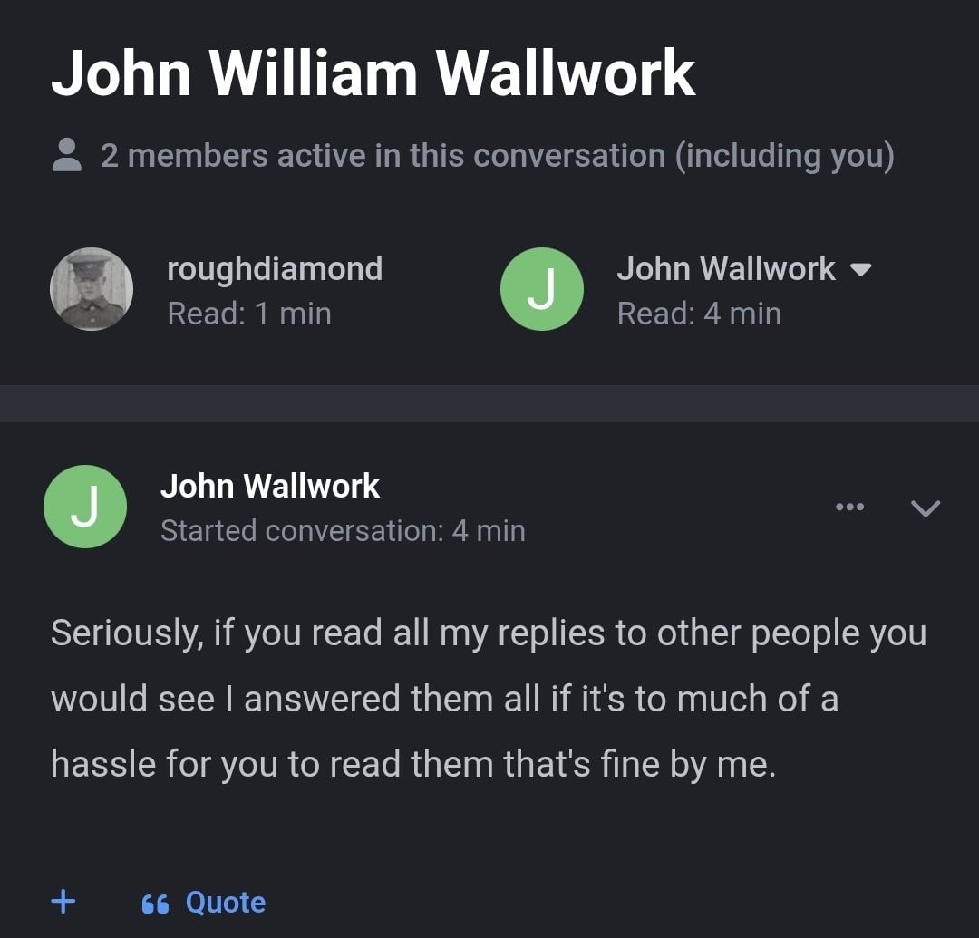 John Wallwork - Soldiers and their units - The Great War (1914-1918) Forum
