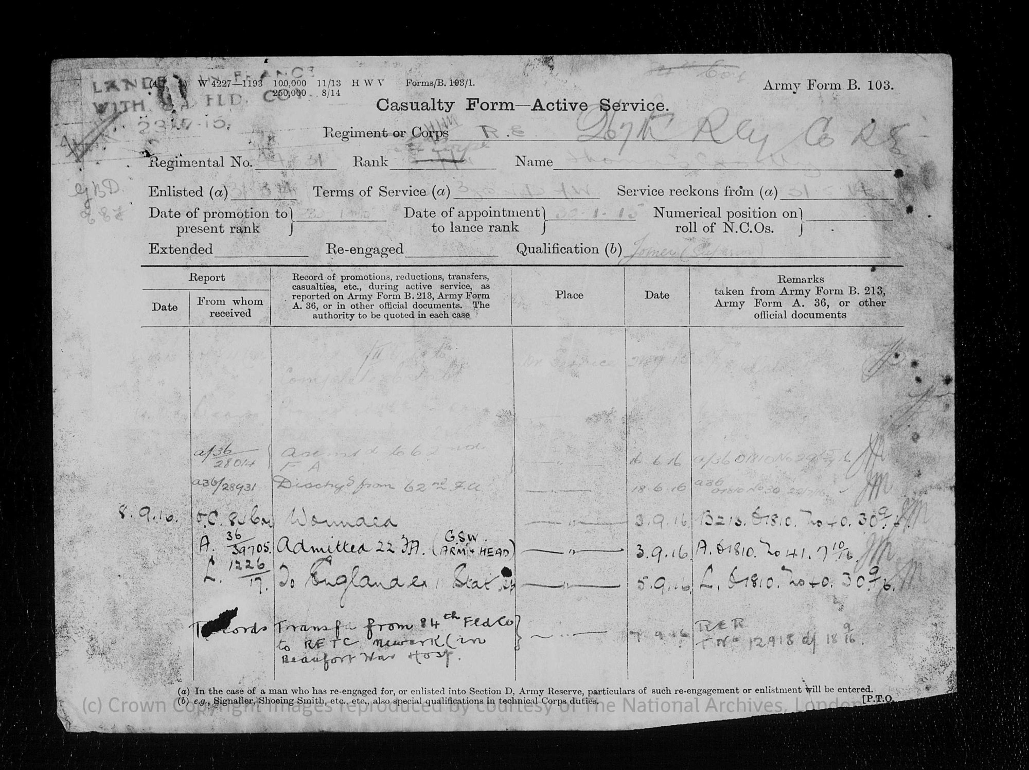 SWB , new research - Medals - The Great War (1914-1918) Forum