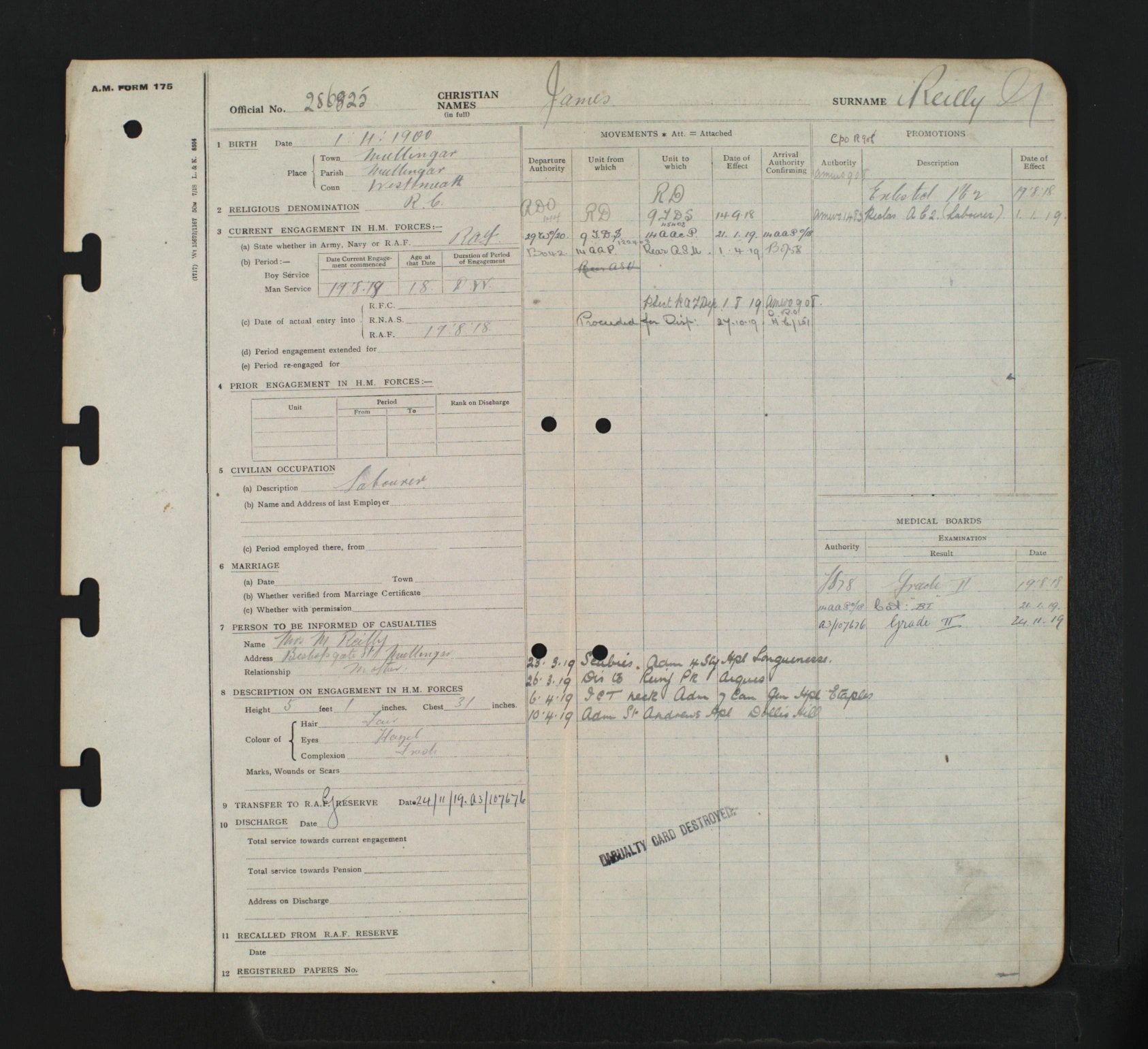 I'm completely baffled by RAF service record - Please help! - Air ...