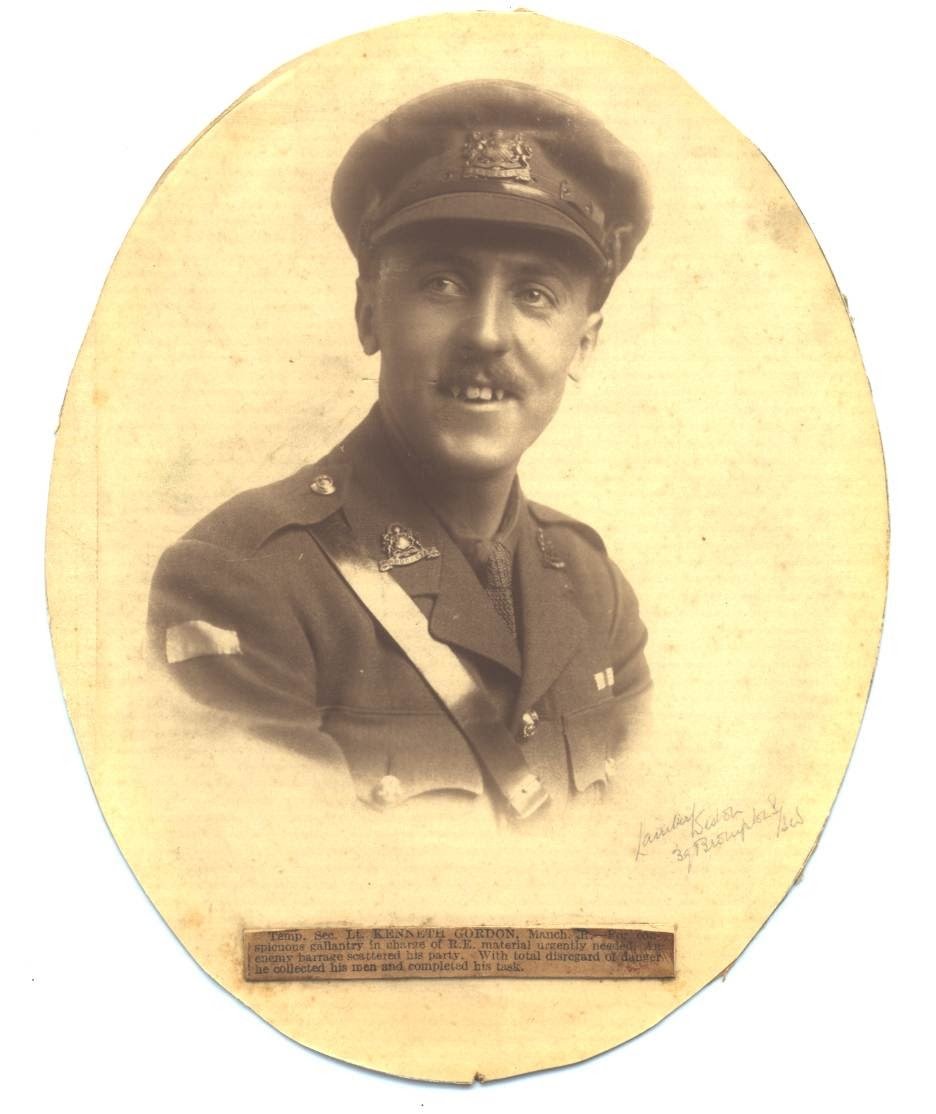 Kenneth Gordon MC - Soldiers and their units - The Great War (1914-1918 ...