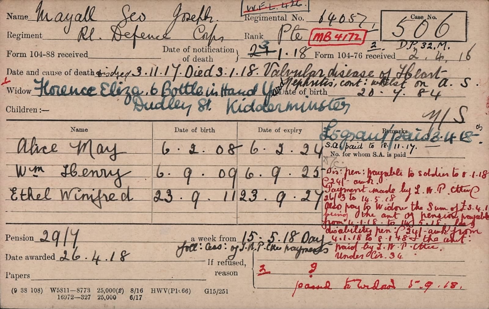 Help and Guidance Sought (yet again!) - Possible non-commemorations ...