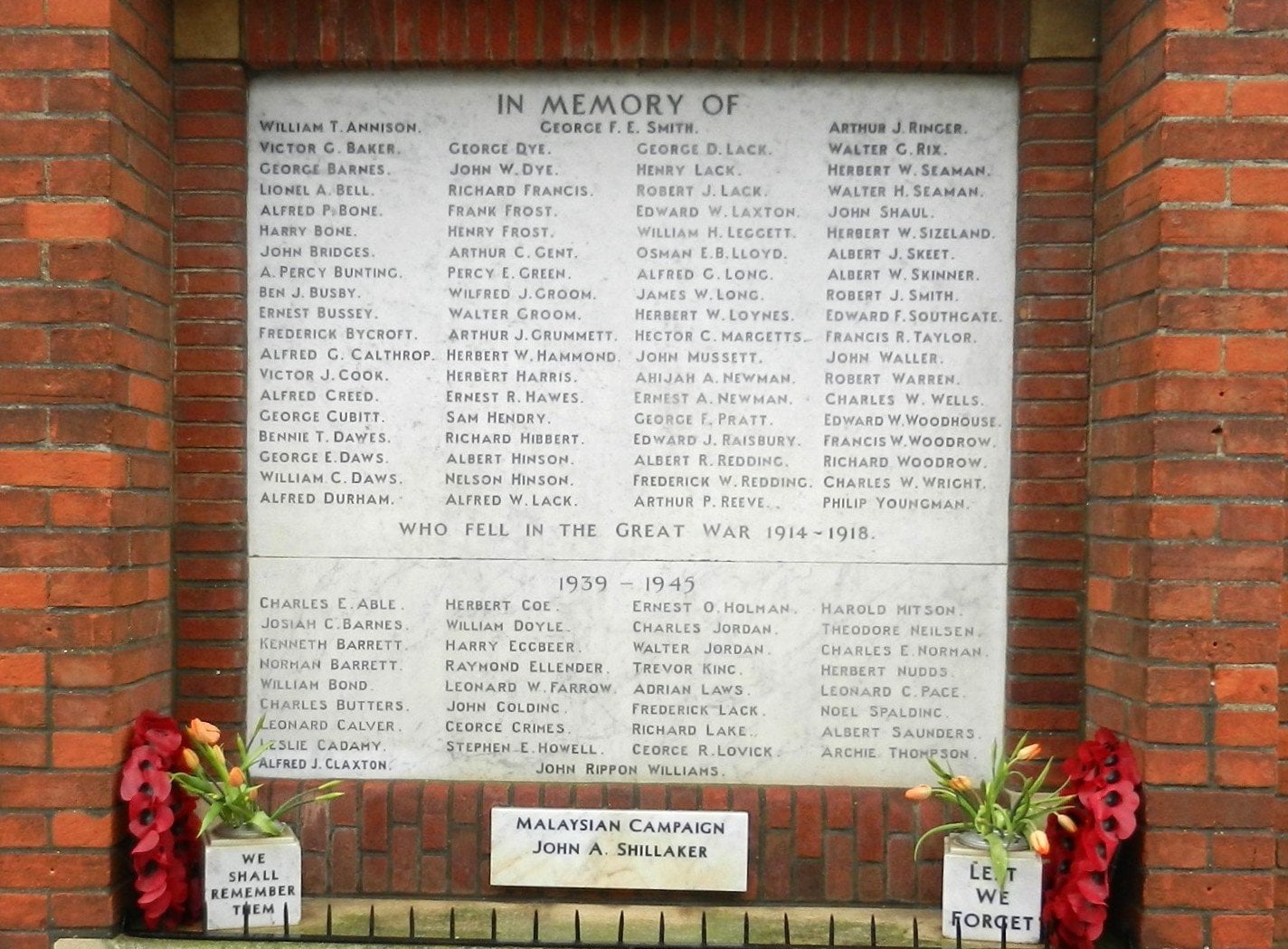 How Were Names Ascribed To War Memorials? - Other Great War Chat - The ...