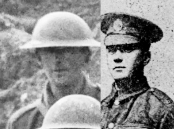216906 Donald Kirkpatrick Royal Engineers, and Chateau Wood photograph ...