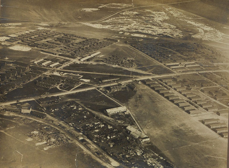 Lark Hill Camp, Salisbury Plain, 1918 - aerial photograph - Places ...