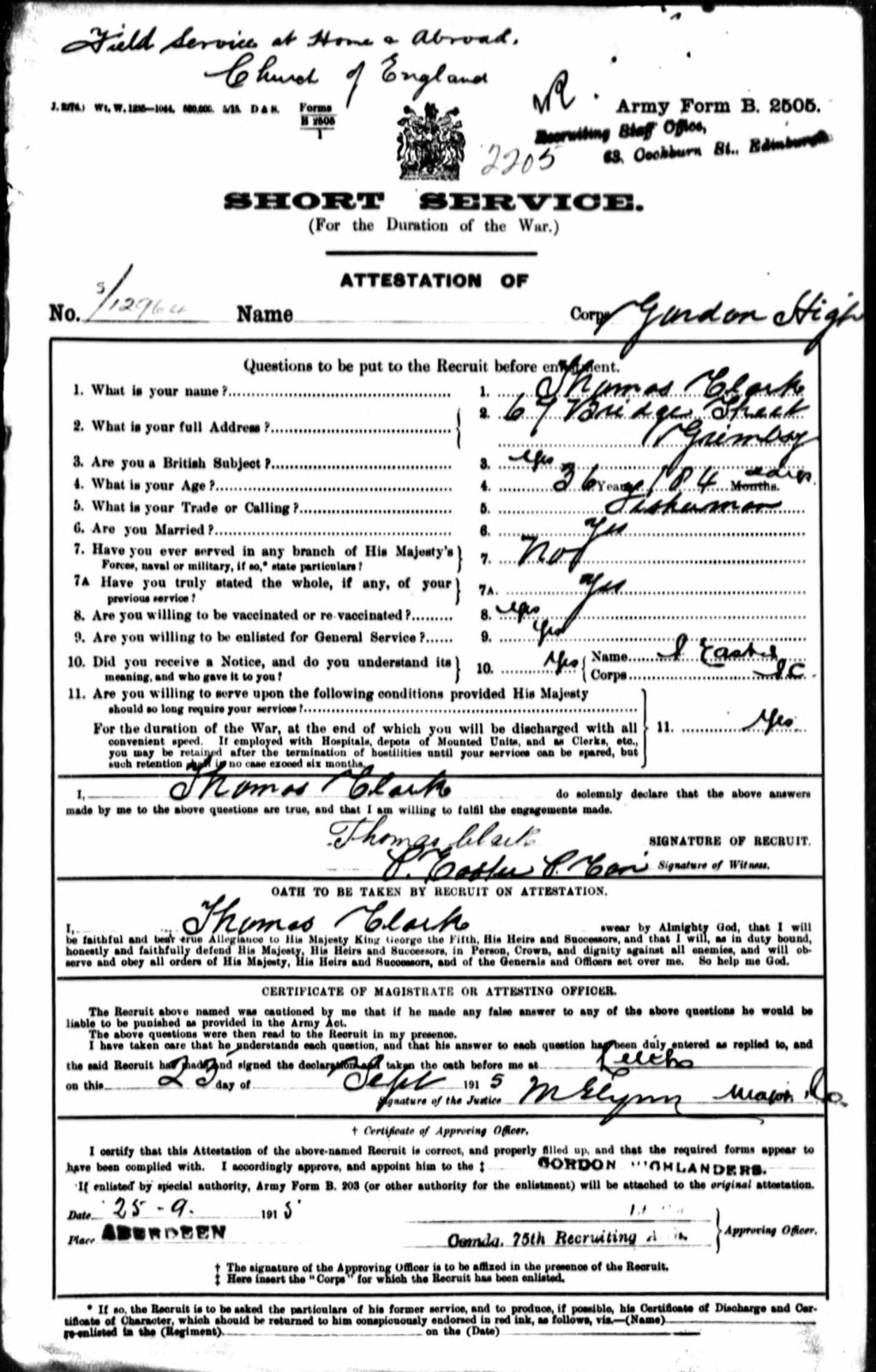 WW1 Naval Records - Soldiers and their units - The Great War (1914-1918 ...