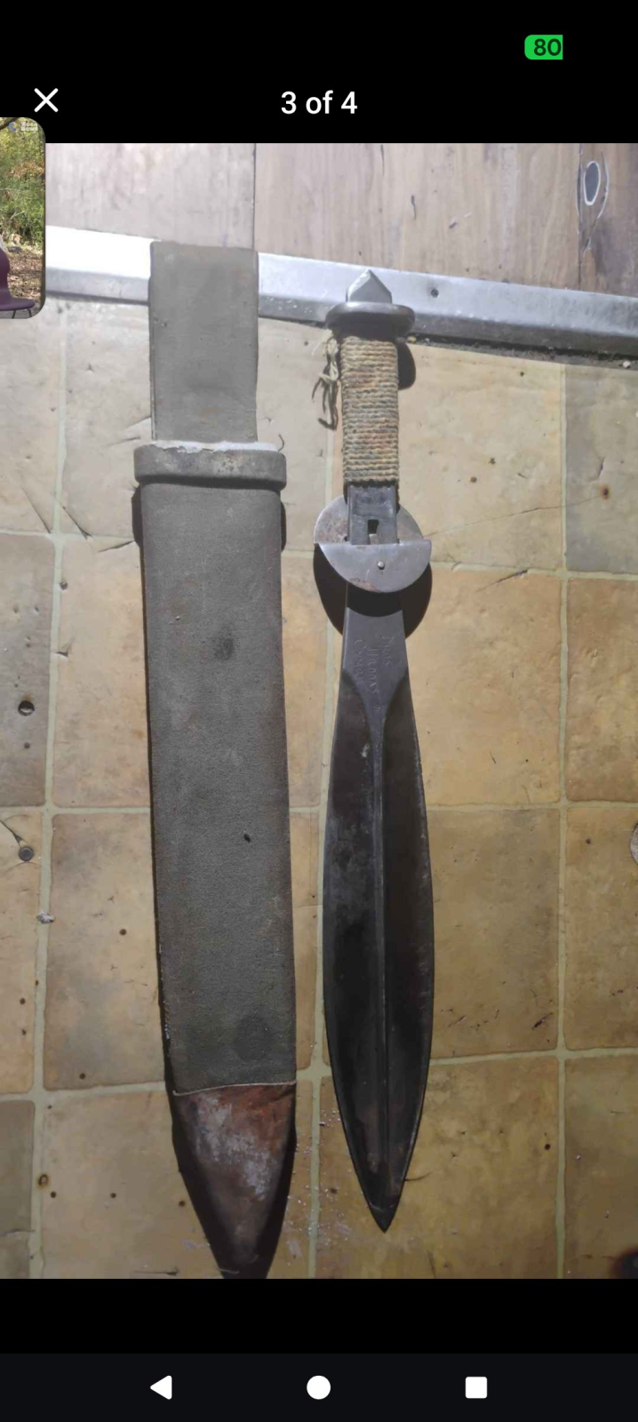 Welsh Fusiliers Trench knife - Arms and other weapons - The Great War ...