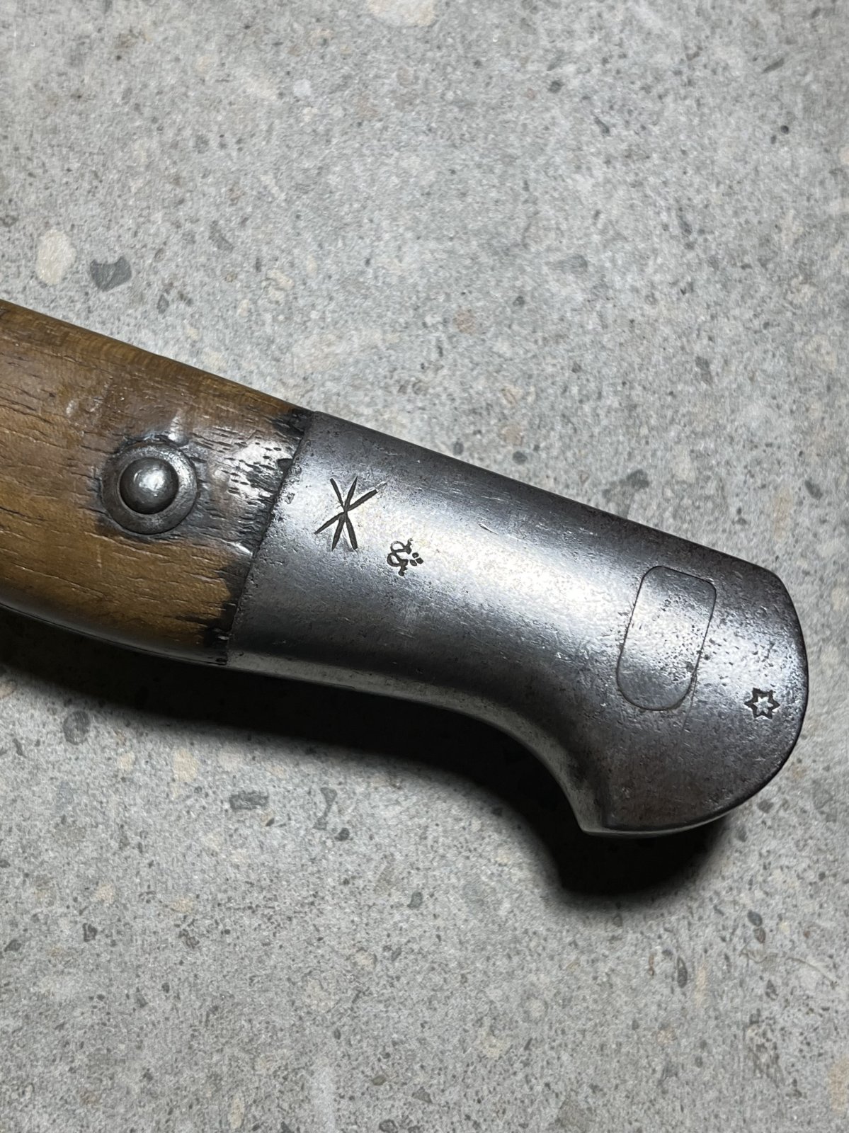 British Marked Ottoman 1890 Hooked Quillion Bayonet - Arms and other ...