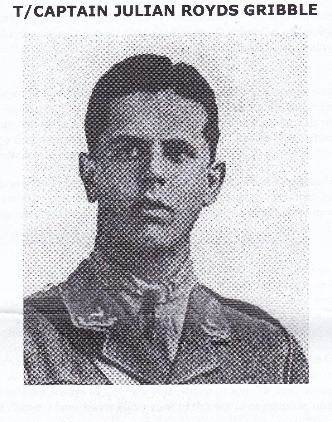 Major Philip Legrande Gribble, RFC: His Royal Aero Club "Image ...