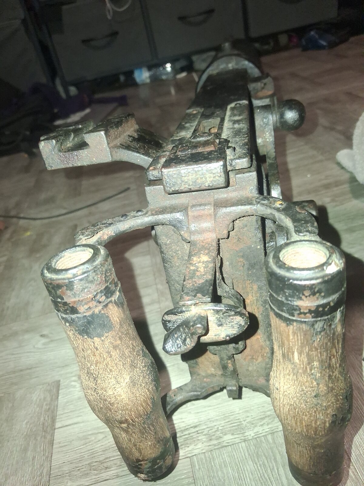 Surviving battlefield MG08 / M.G.S.S.ABT.49 / 1K used by the 49th mg ...