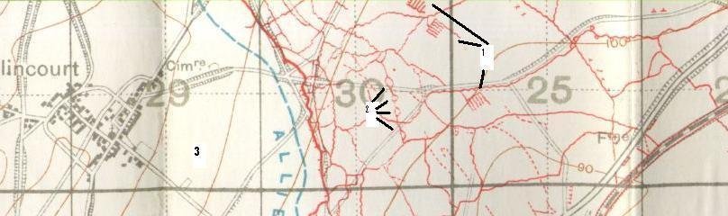 Understanding Trench Maps - The Western Front - The Great War (1914 ...