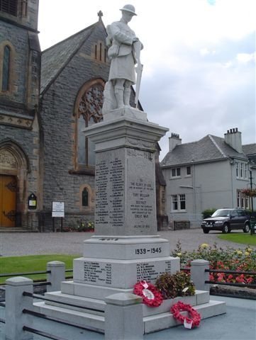 War Memorial Fort William Scotland - Cemeteries and memorials - The ...