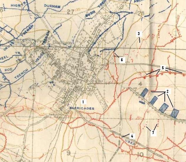 Understanding Trench Maps - The Western Front - The Great War (1914 ...