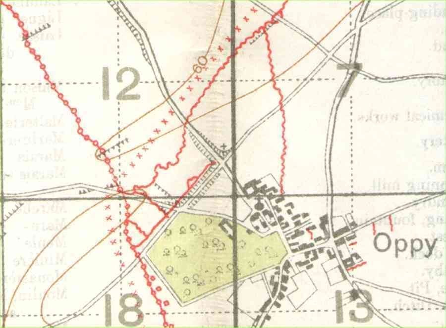 Understanding Trench Maps - The Western Front - The Great War (1914 ...