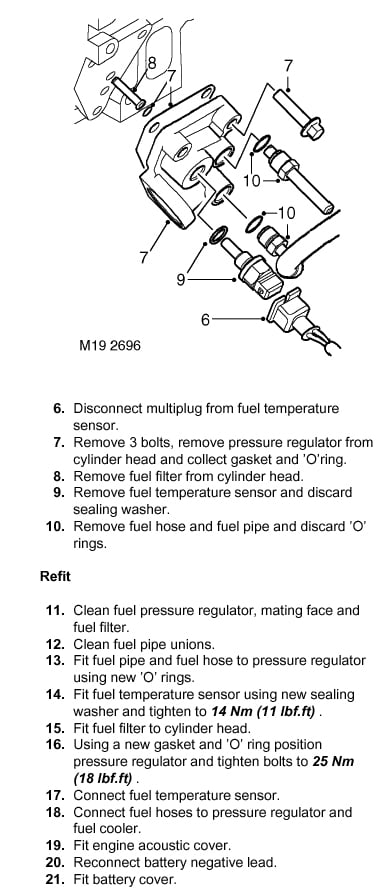 Td5 fuel diagram - Defender Forum (1983 - 2016) - LR4x4 - The Land ...