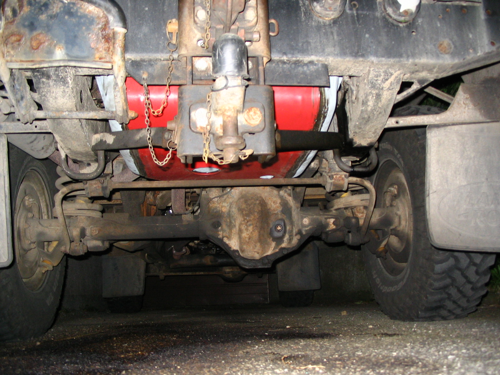 Can't fit jate rings to back because of tow bar strut - Defender Forum ...
