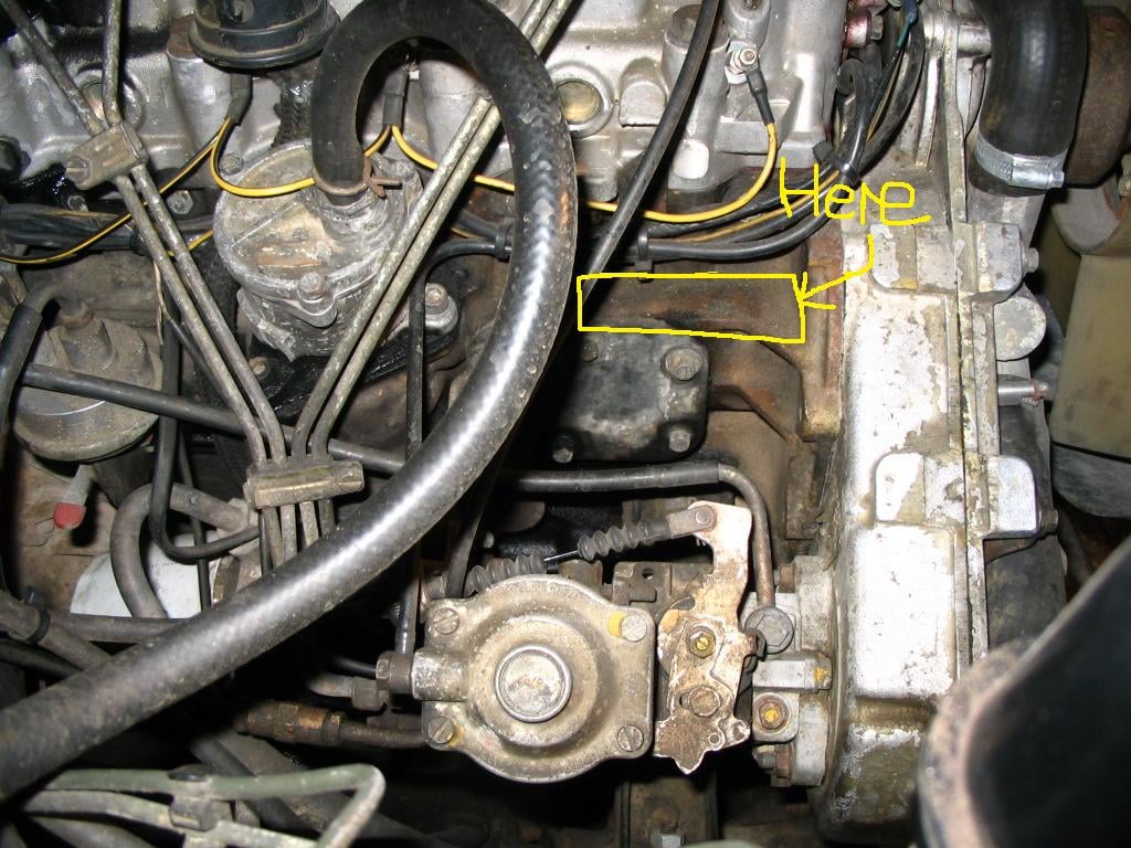 Where is the engine number.....? - Defender Forum (1983 - 2016) - LR4x4 ...
