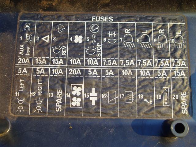 Help identifying fuses - Defender Forum (1983 - 2016) - LR4x4 - The ...
