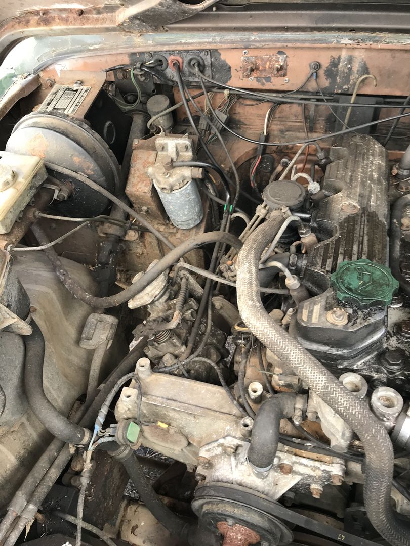 Defender engine number location ? - Defender Forum (1983 - 2016 ...