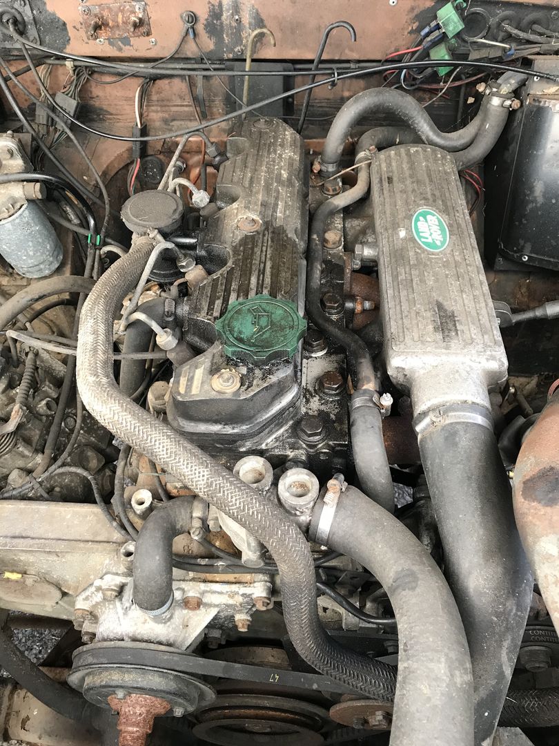 Defender engine number location ? - Defender Forum (1983 - 2016 ...