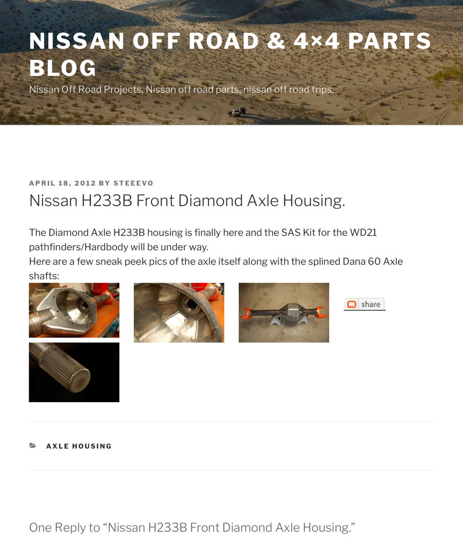 Cheap'ish 609 axle builds - Modified Vehicle Builds & Special Projects ...