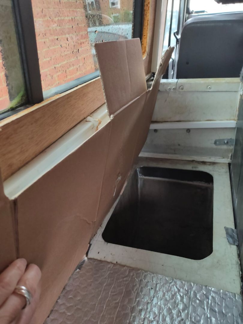 Rear tub wheel box modification 110 van - Defender Forum (1983 - 2016 ...