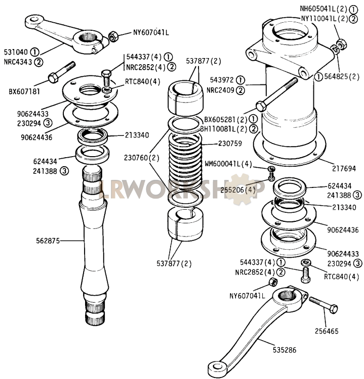 Steering Relay Bolts - Series Forum - LR4x4 - The Land Rover Forum