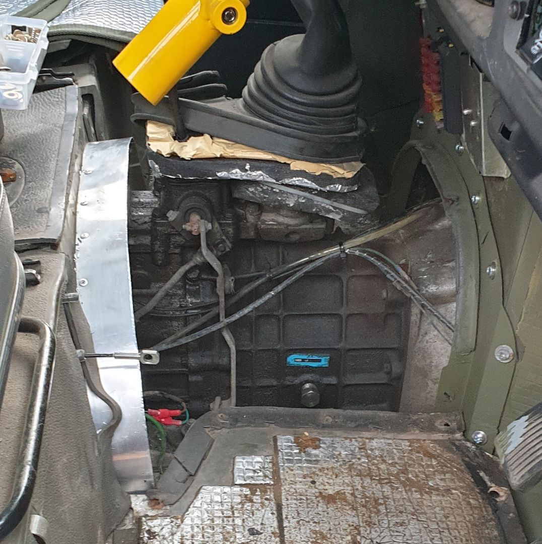 ‘88 LR 90 v8 - LT85 to R380 Conversion - Defender Forum (1983 - 2016 ...