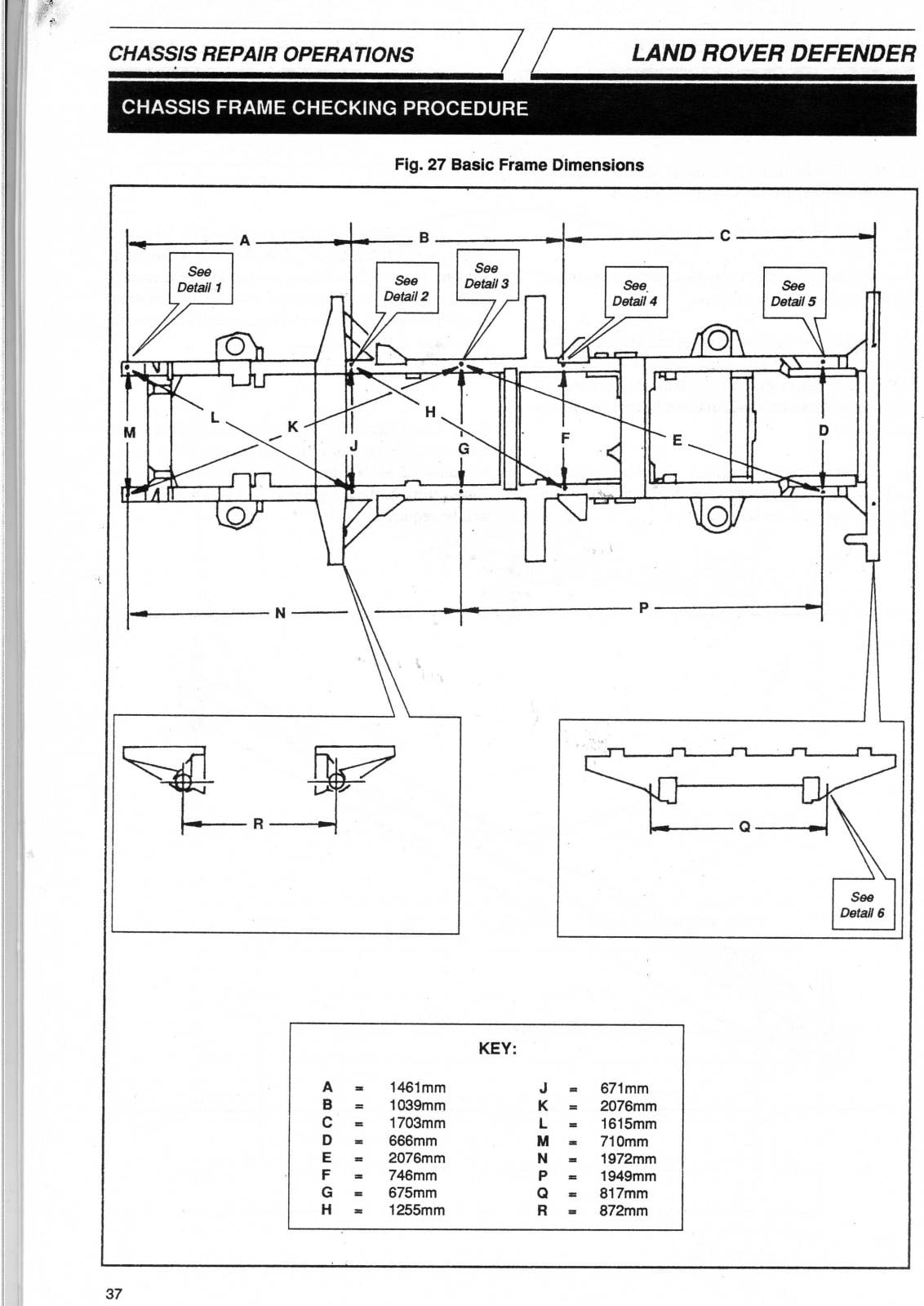 Chassis Repair - Defender Forum (1983 - 2016) - LR4x4 - The Land Rover ...
