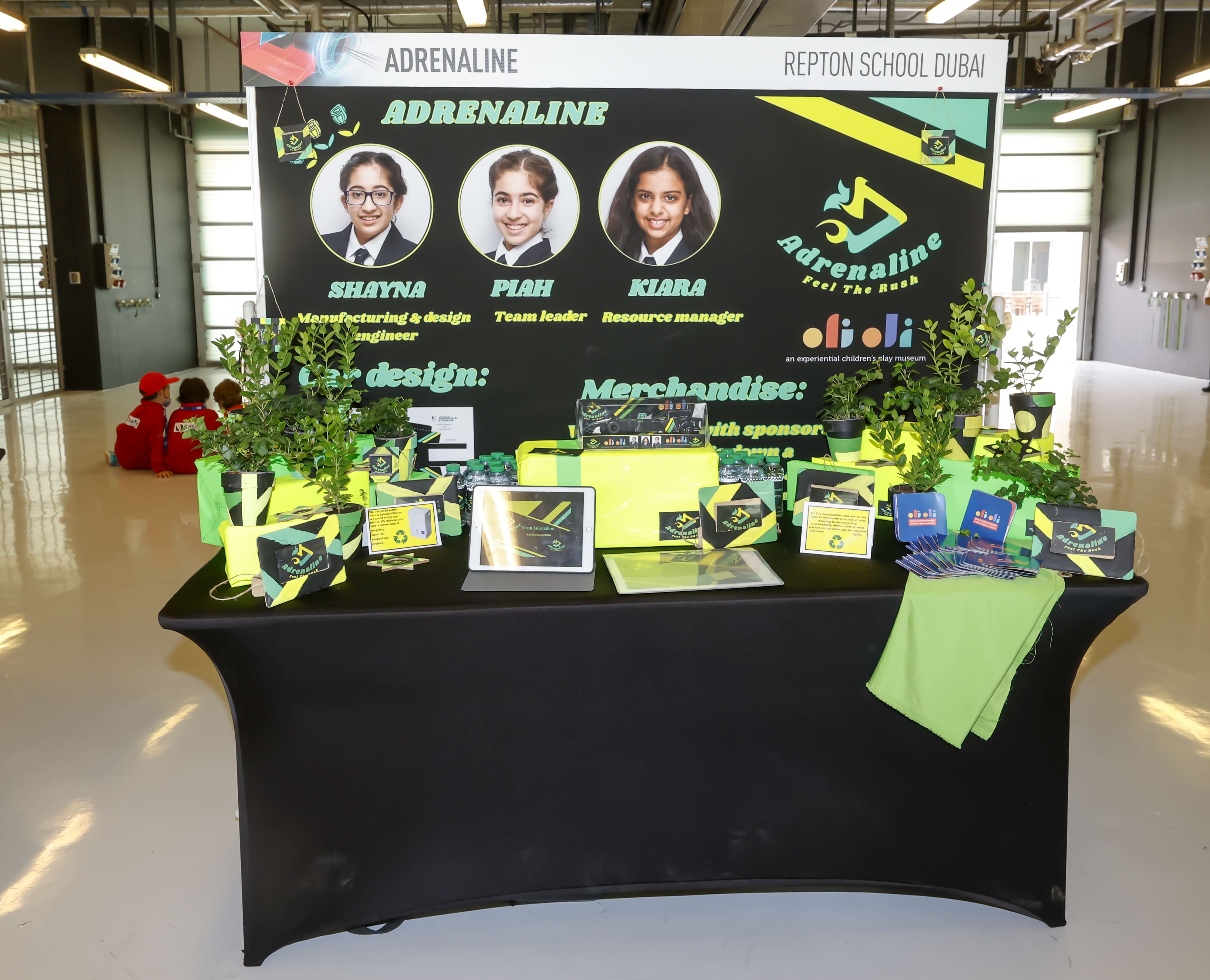 Team Display - Yas in Schools Torque