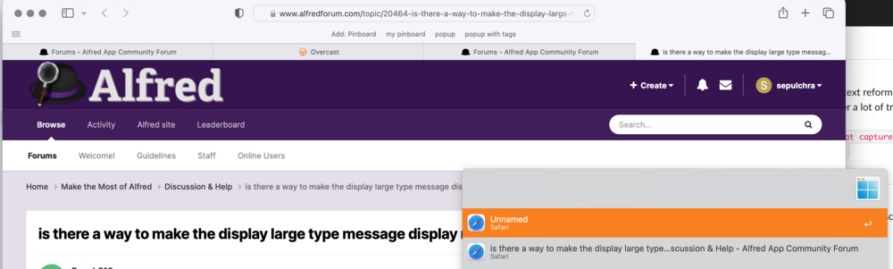 Window Switcher — Switch to a specific window of an app in the current ...