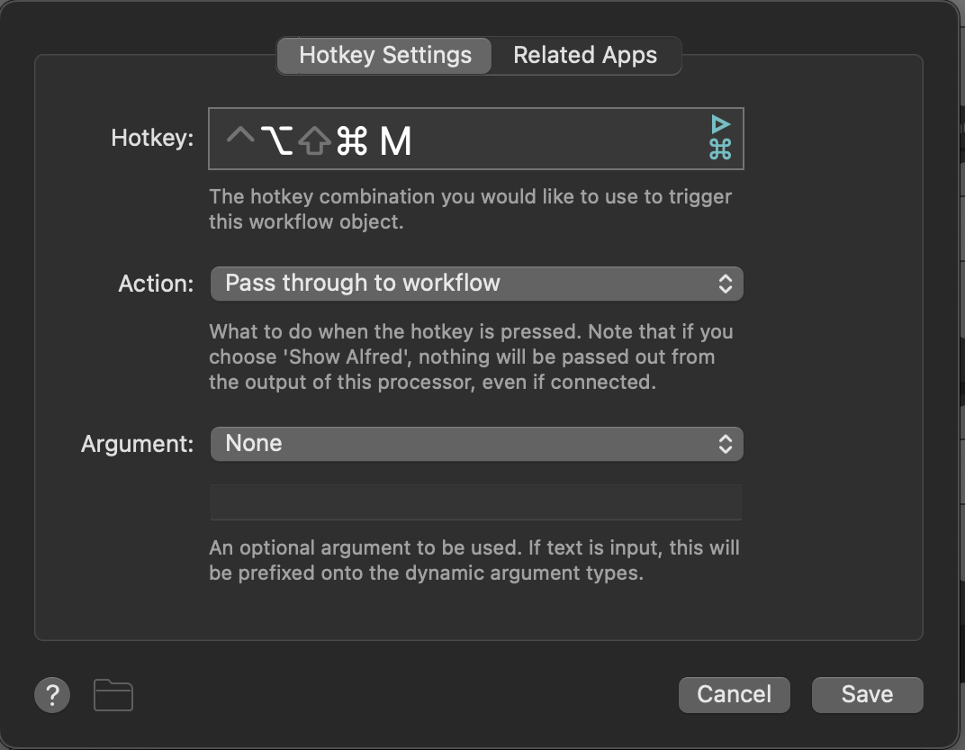 Simple Ideas: a launch break - Workflow Help & Questions - Alfred App ...