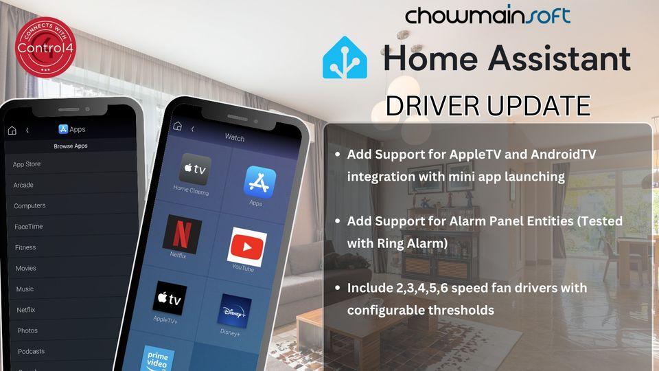 Chowmain - Home Assistant Driver - Third Party Software - C4 Forums ...