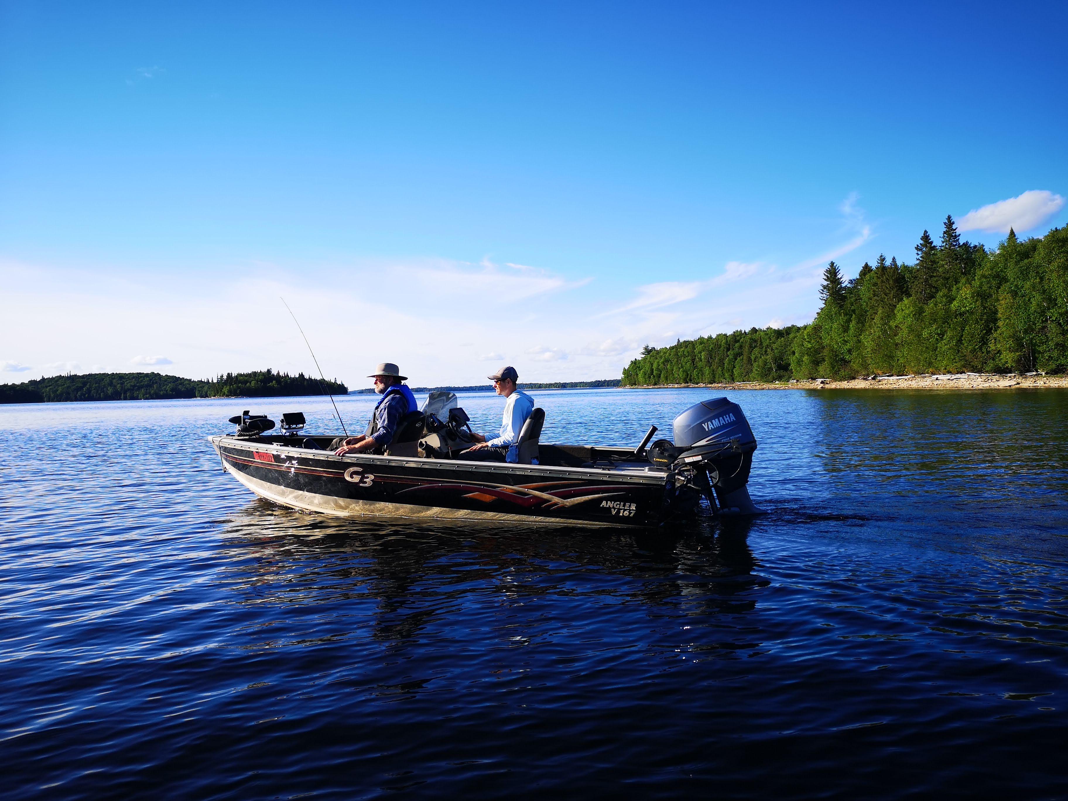Cabonga entre boys - Les récits Pêche Québec - Pêche QC