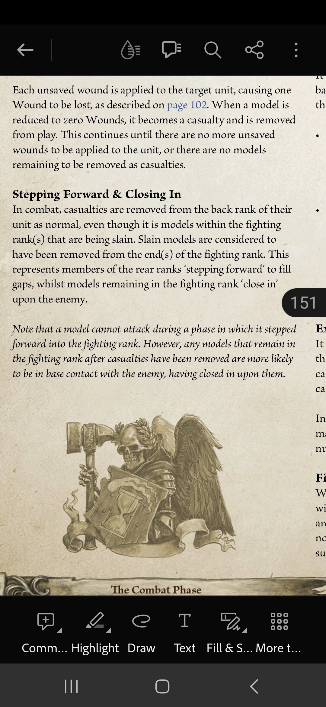 Fighting In Extra Ranks vs Stepping Forth - Fantasy Battles (9th Age ...