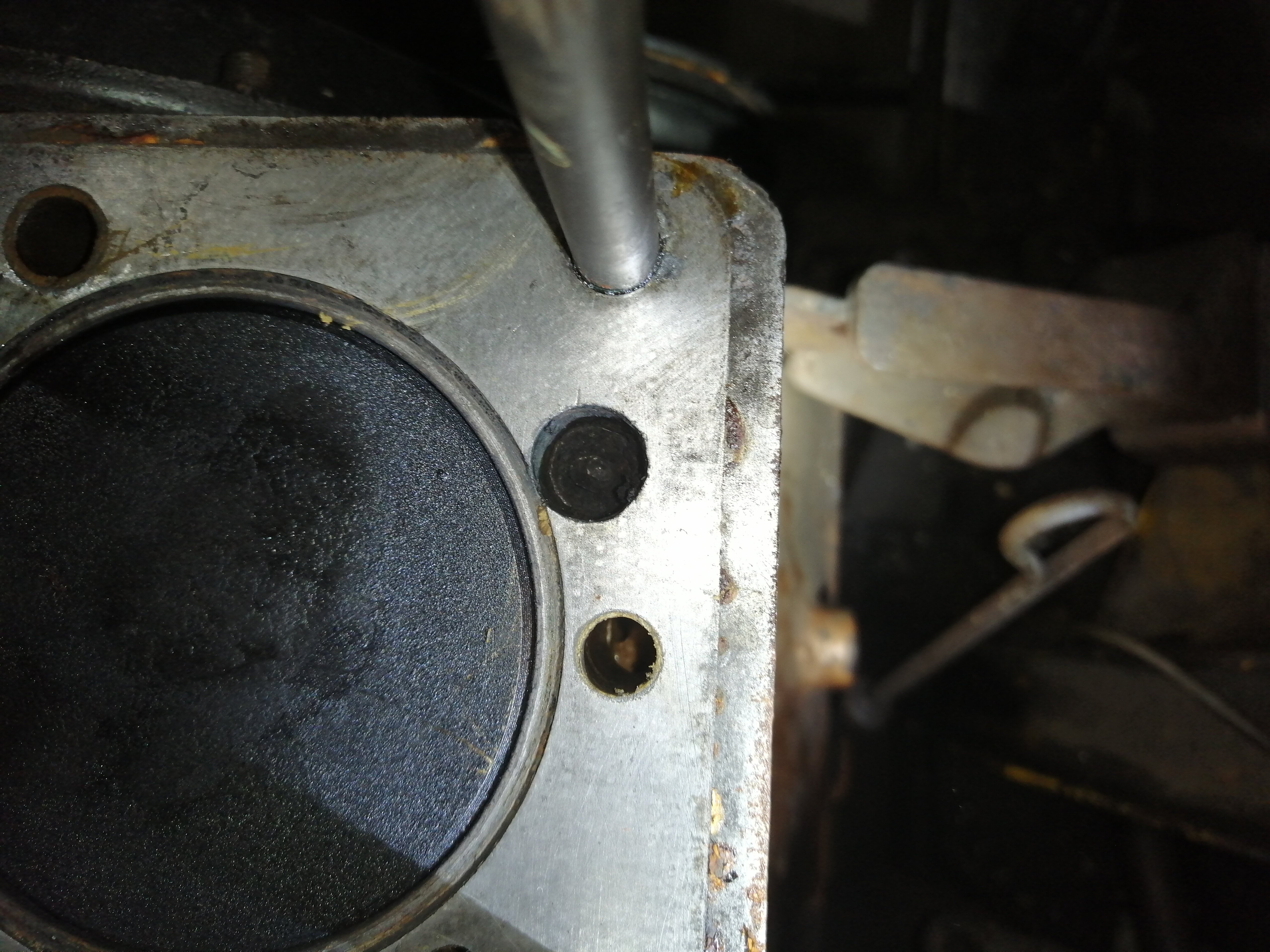 Unused holes in spitfire 1500 engine block - Engine - The Triumph ...