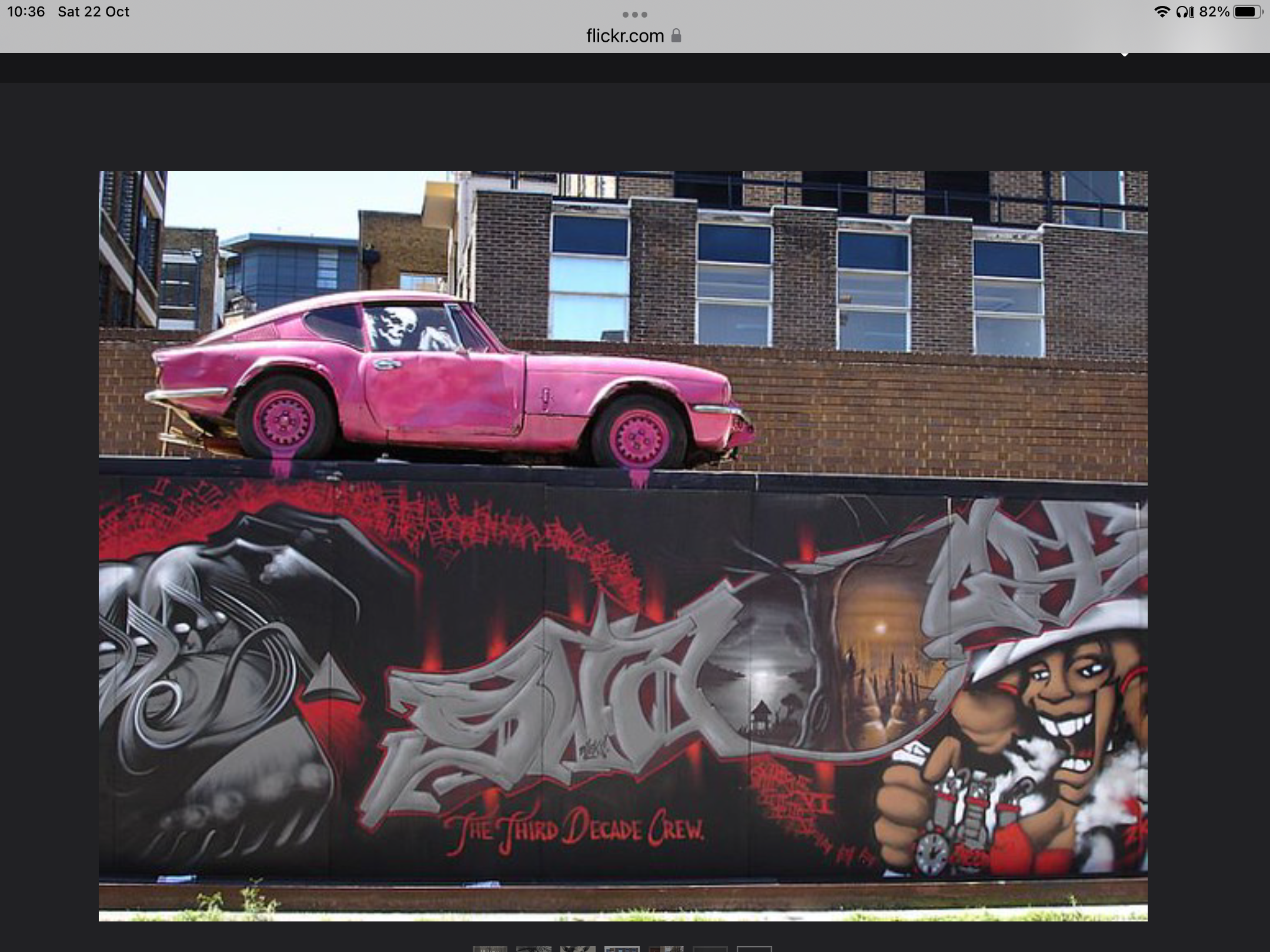 ‘Banksy’ GT6 near Brick Lane - General - The Triumph Sports Six Club Forum