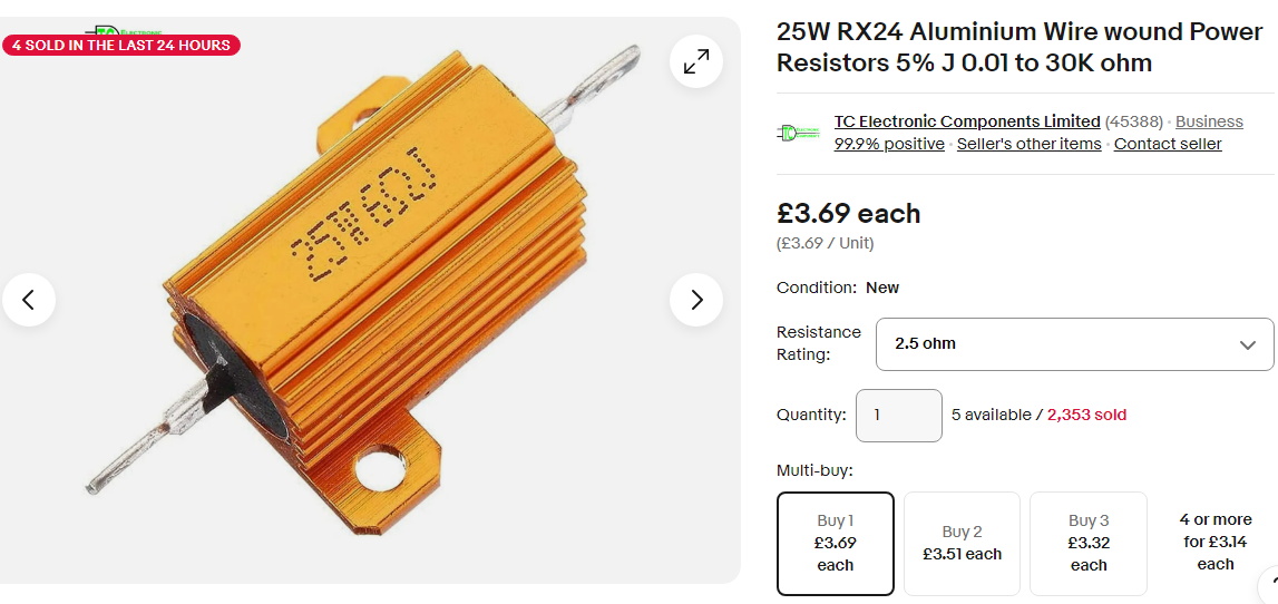 Fan speed resistor: Options for replacement? - Cooling System - The ...
