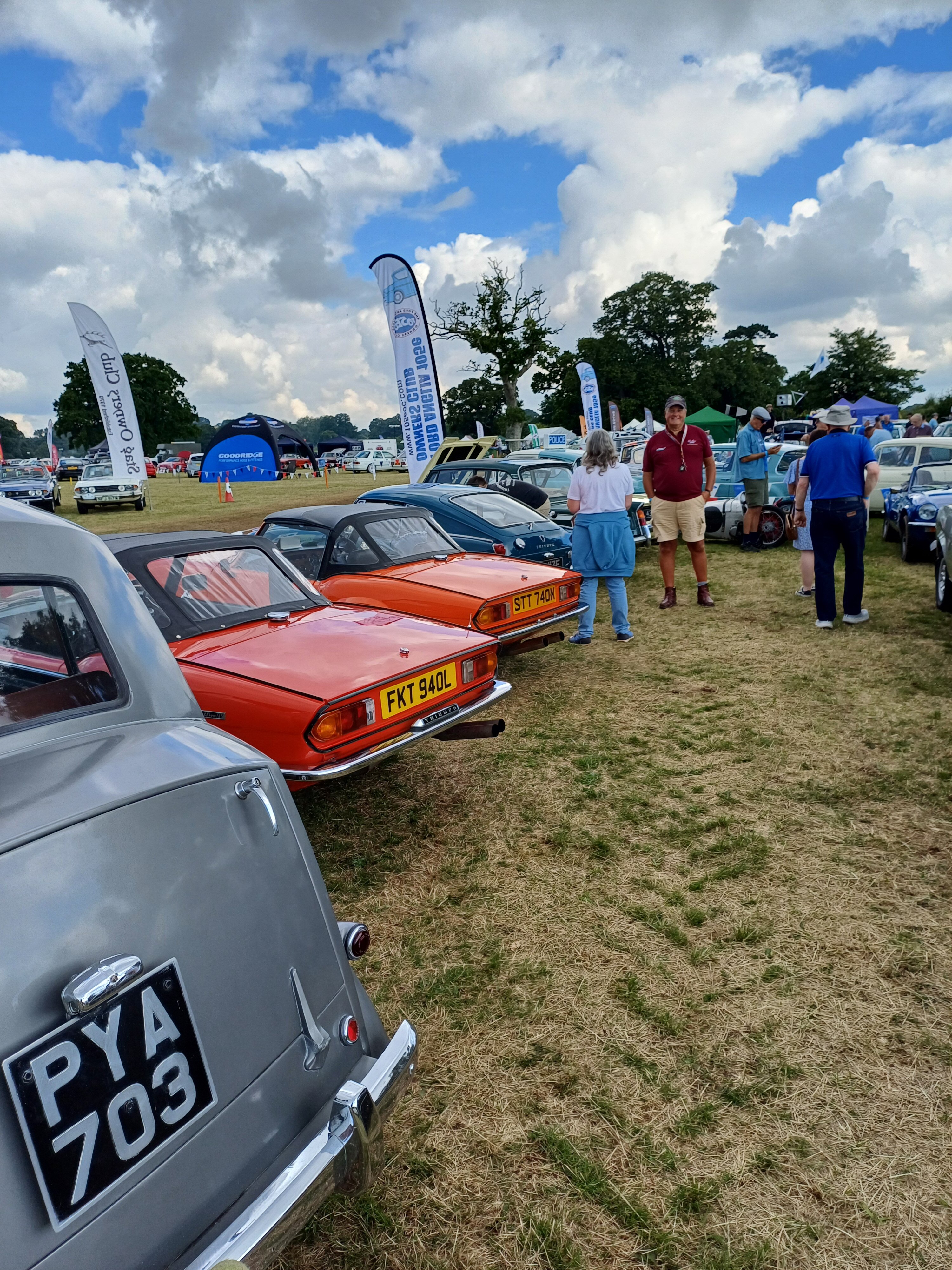 Powderham Historic Vehicle Gathering 2024 - Out and About in my car ...