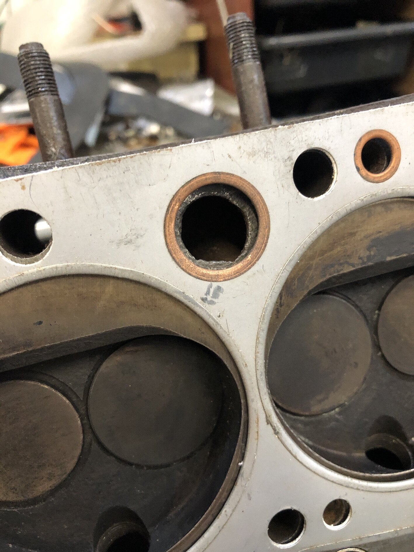 Cylinder head scrap? Expert opinion required! - Engine - The Triumph ...
