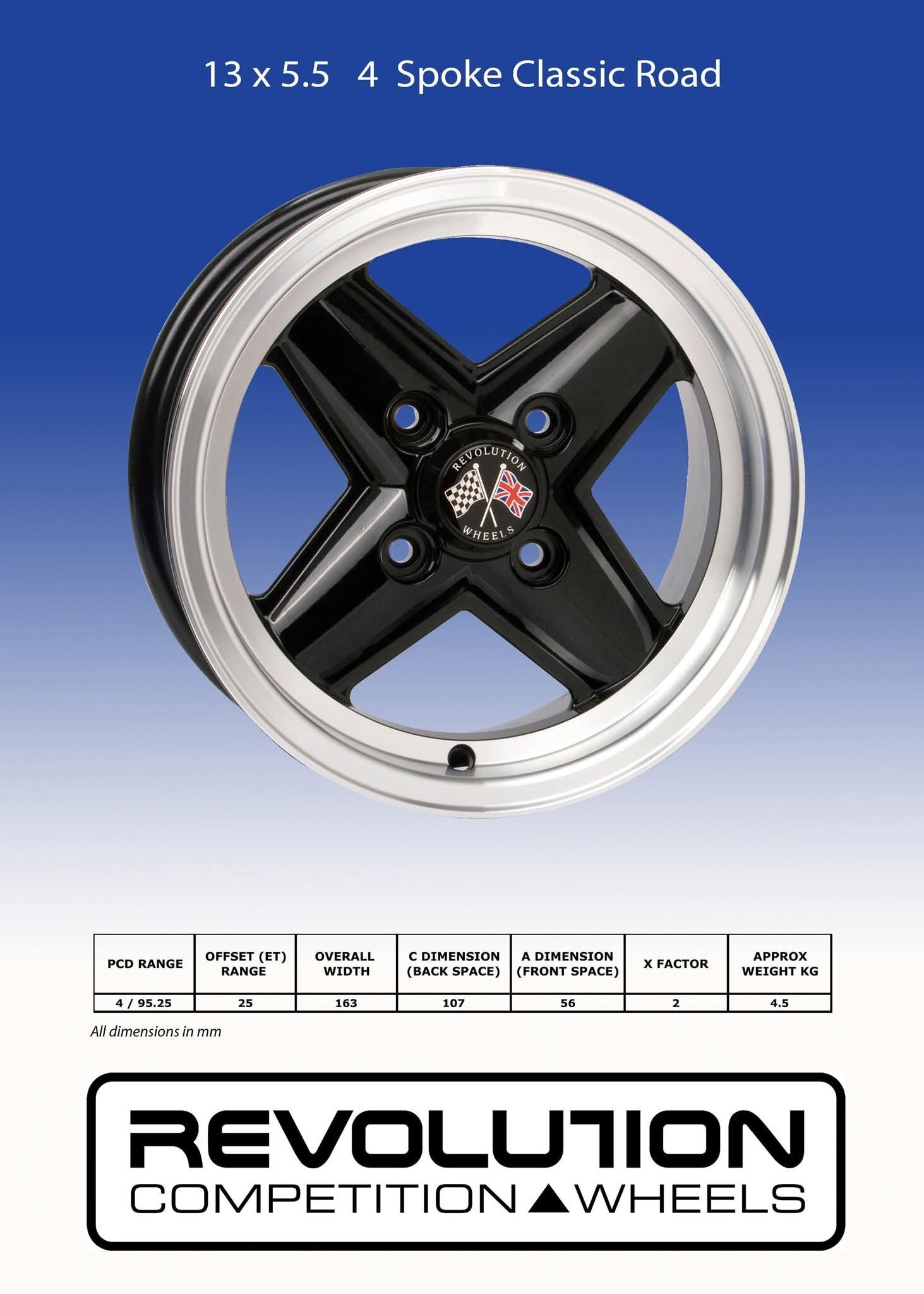 Revolution 4 Spoke Alloys on special Offer - General - The Triumph ...