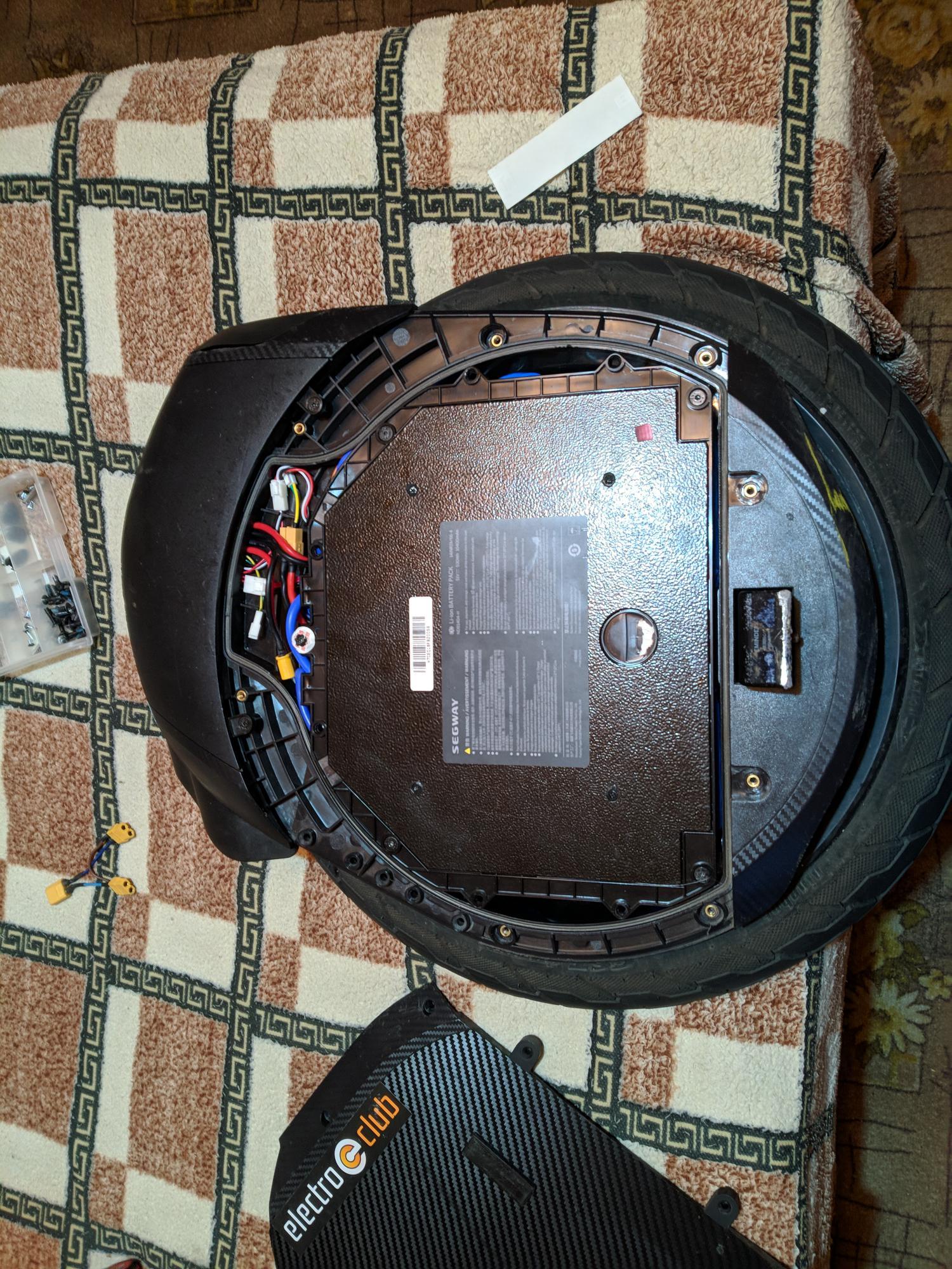 Ninebot Z Battery Mod 112 MJ1, 14s8p, 1410 Wh - Ninebot - Electric ...